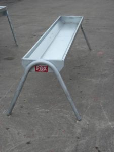 Calf Trough 8' Galv Single - Fox Bros Engineering Ltd