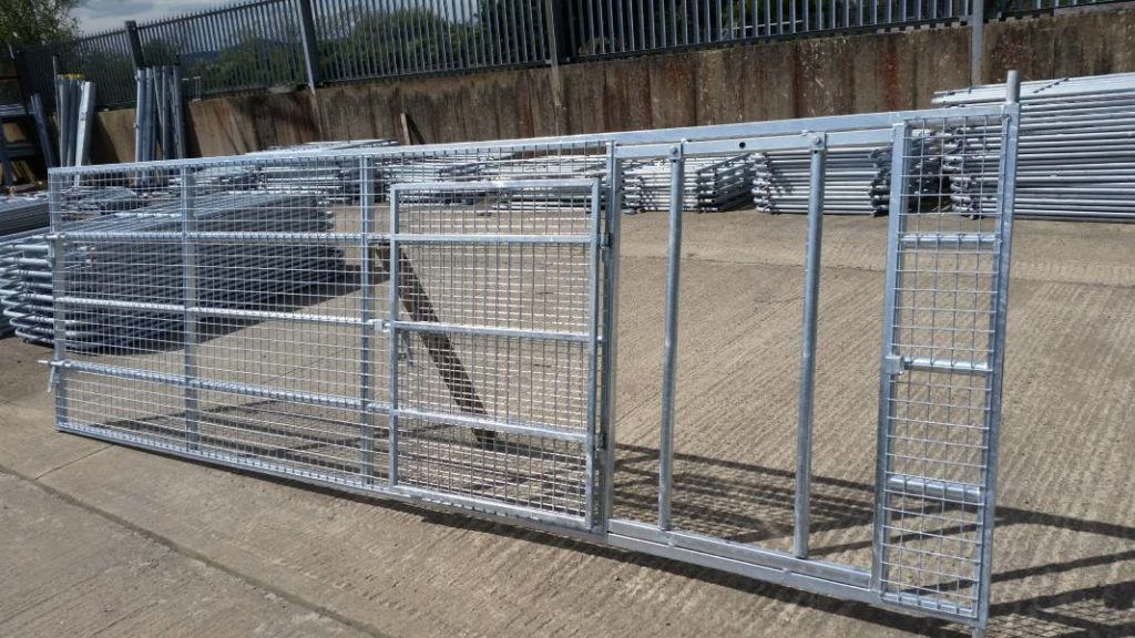 Galvanized Foal Creep Gate - Fox Bros Engineering Ltd